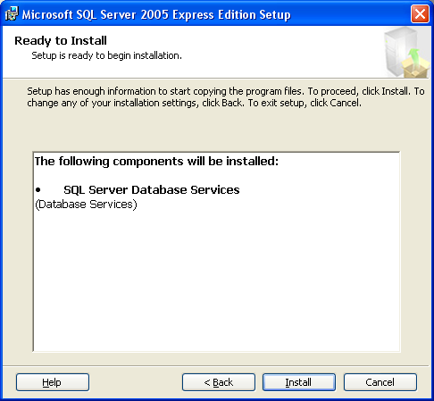 Sql Server Express 2005 Tutorial Installation And Settings Elipse